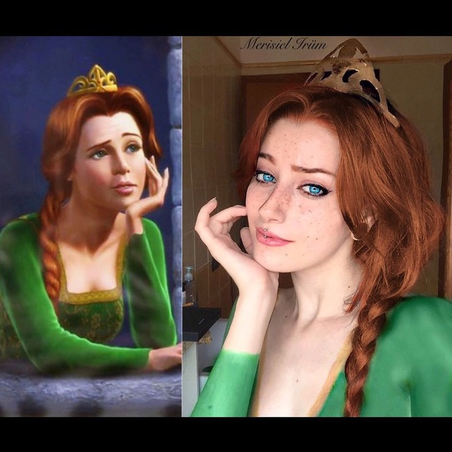 Wajah Mirip Karakter Disney, Model Ini Cocok Jadi Ariel Hingga Fiona