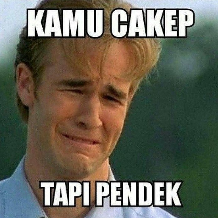 10 Meme Lucu Gambarkan Suka Duka Punya Tinggi Badan Pas-pasan