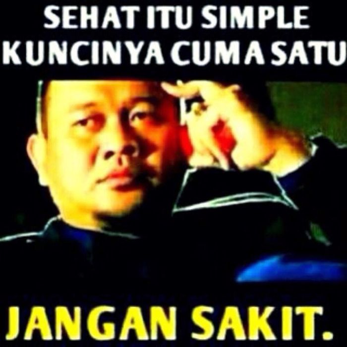 Foto: Kutipan Nyeleneh Soal Kesehatan ala Cak Lontong - Foto 3 Foto: Kutipan Nyeleneh Soal Kesehatan ala Cak Lontong - Foto 3