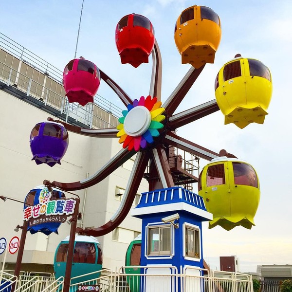 Foto: Bianglala Rooftop Terakhir di Tokyo