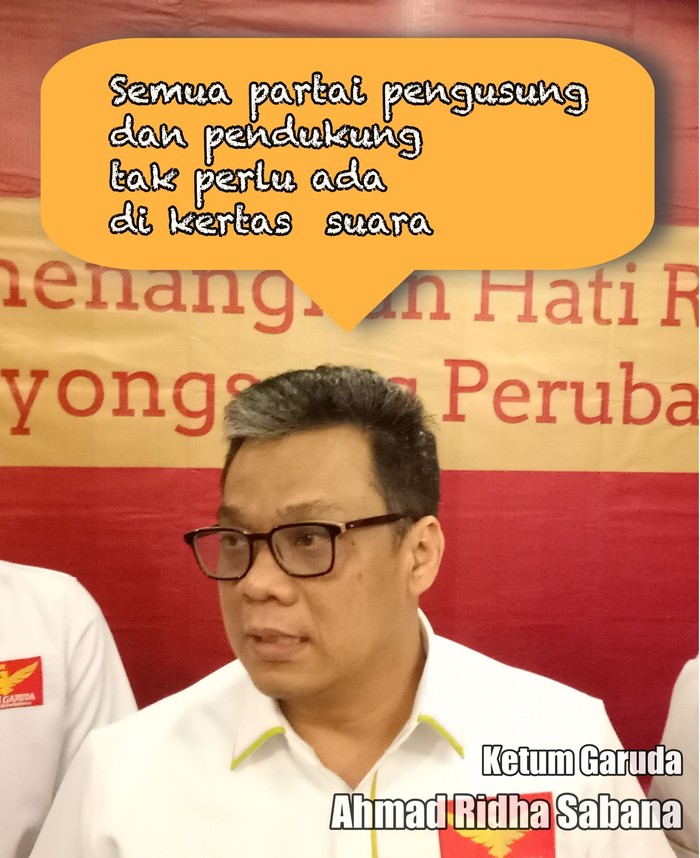 Meme Politik: Partai Baru Protes Tak Masuk Surat Suara Pilpres