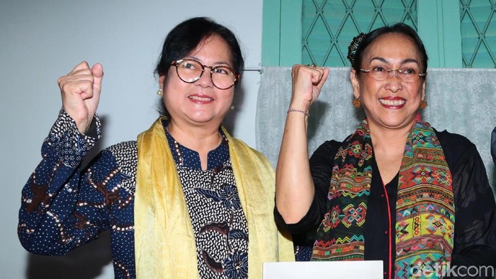 Hadir di Konpers Sukmawati, Halida Hatta Beri Dukungan Moral