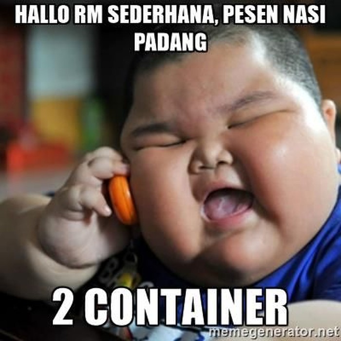 Kocak! 10 Meme Tentang Nasi Padang Ini Bikin Ngakak Sampai Baper