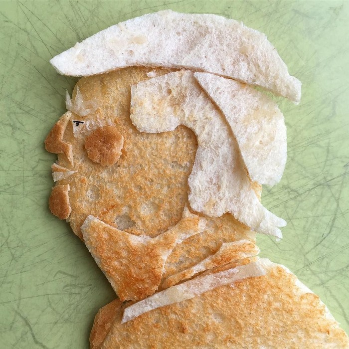 Unik! Kreasi Roti Keren Ini Dibuat Seorang Ayah untuk Sarapan Putrinya