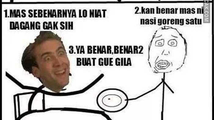 10 Meme Tentang Nasi Goreng Ini Bisa Bikin Kamu Senyum-senyum Sendiri