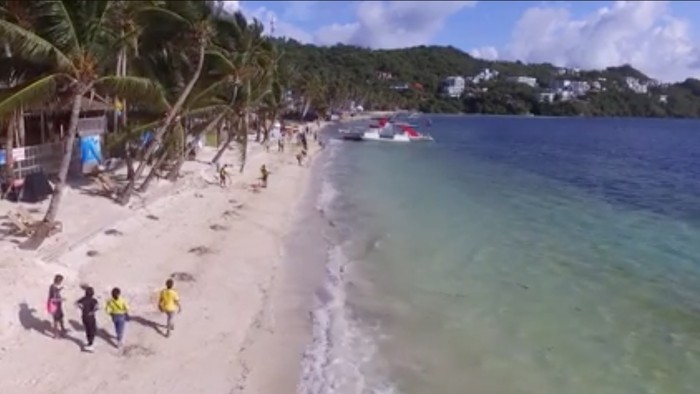 Bersih-bersih Boracay yang Disebut Duterte Penampungan Limbah