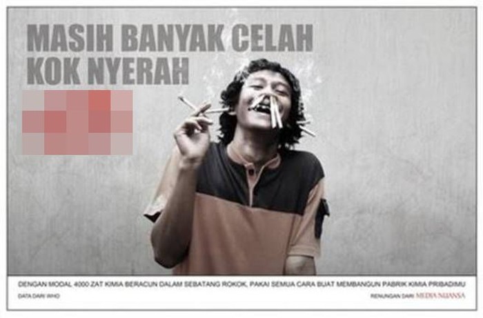 10 Meme Lucu Peringatan Bergambar di Bungkus Rokok