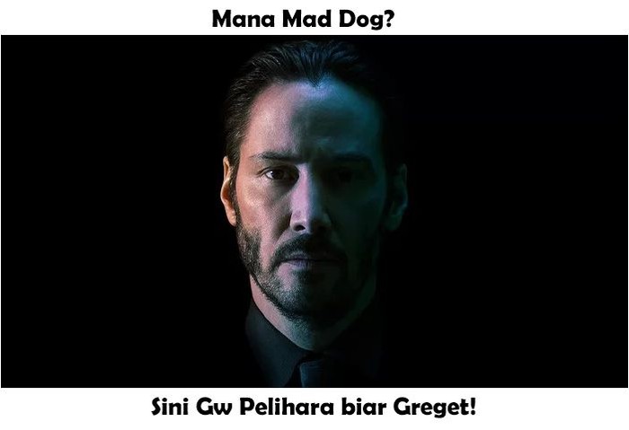 Meme-meme Greget Yayan Ruhian di 'John Wick 3'