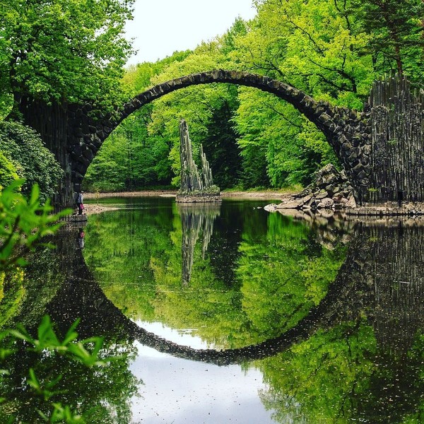 Foto: Jembatan Setan yang Misterius di Jerman