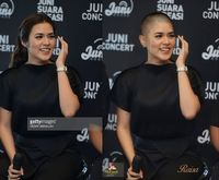 Begini Penampilan Artis Indonesia Jika Botak, Tetap Cantik atau Kocak?