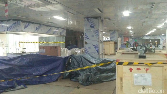 Hampir Jadi, Ini Penampakan Terkini Stasiun MRT Senayan