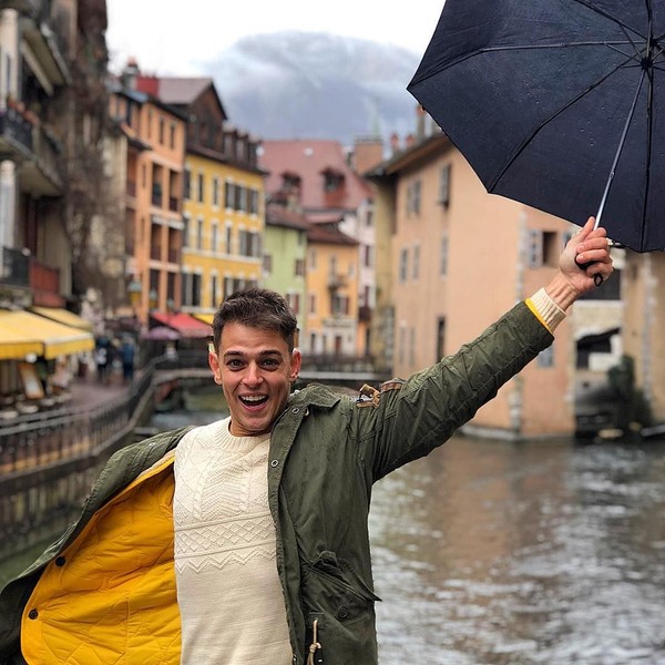 Foto: Liburannya Pramugara Ganteng, Lucas Manente