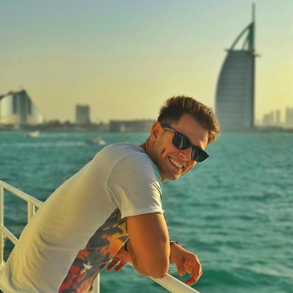 Foto: Liburannya Pramugara Ganteng, Lucas Manente