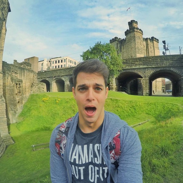 Foto: Liburannya Pramugara Ganteng, Lucas Manente