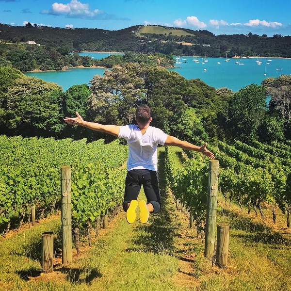 Foto: Liburannya Pramugara Ganteng, Lucas Manente