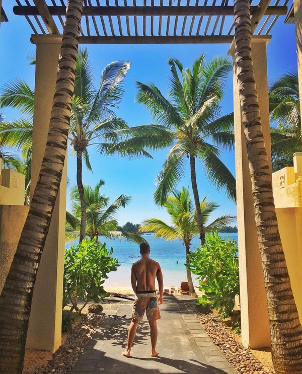 Foto: Liburannya Pramugara Ganteng, Lucas Manente