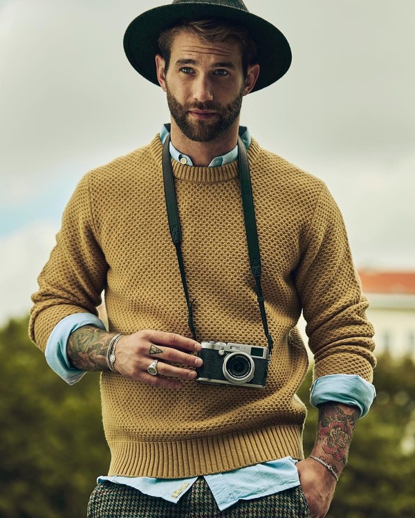Andre Hamann, Model Tampan yang Hobi Traveling
