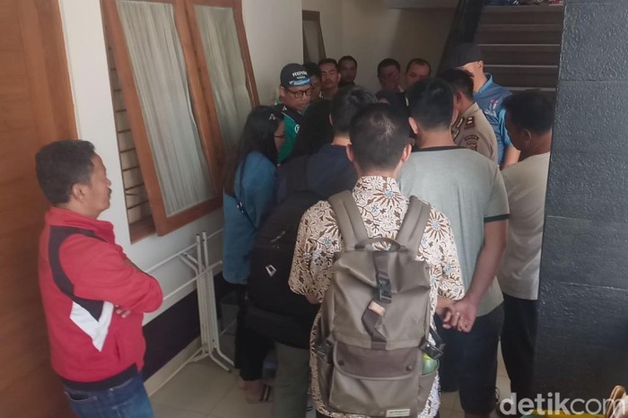 Foto: Lokasi Mahasiswa Telkom University Ditemukan Gantung Diri Foto: Lokasi Mahasiswa Telkom University Ditemukan Gantung Diri