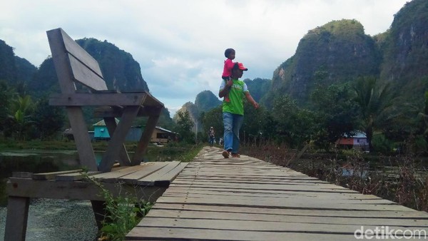 Foto: Karst Rammang-rammang yang Semakin Hits
