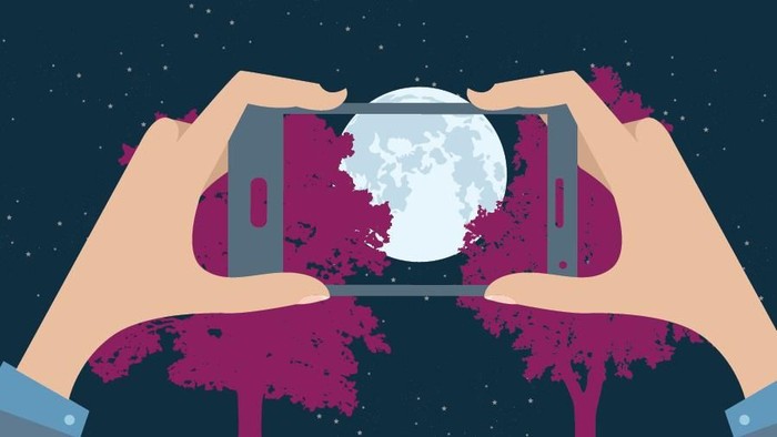 Tips Memotret Gerhana Bulan dengan Smartphone Tips Memotret Gerhana Bulan dengan Smartphone