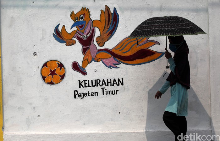 Deretan Mural-mural Lucu Khas Asian Games