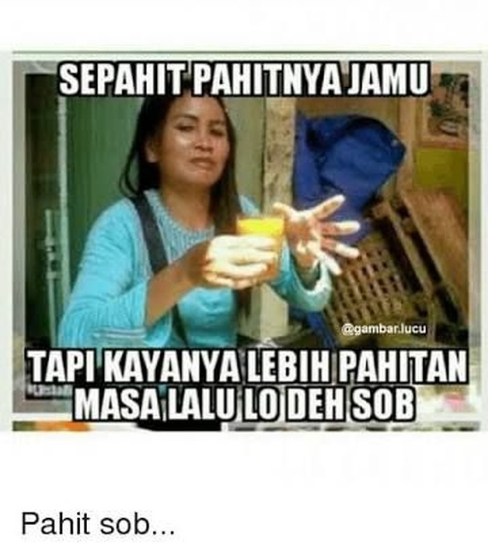 10 Meme Soal Jamu Ini Bikin Lupa Sama Rasa Pahitnya