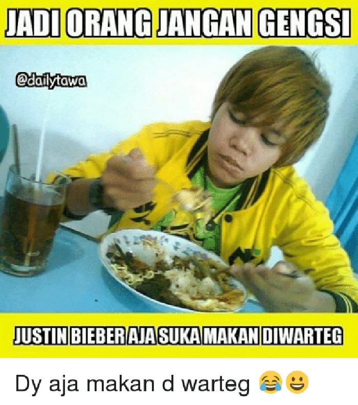 10 Meme Warteg yang Bikin Kamu Ketawa Sekaligus Bangga Makan di Warteg