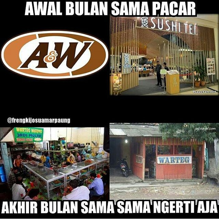 10 Meme Warteg yang Bikin Kamu Ketawa Sekaligus Bangga Makan di Warteg