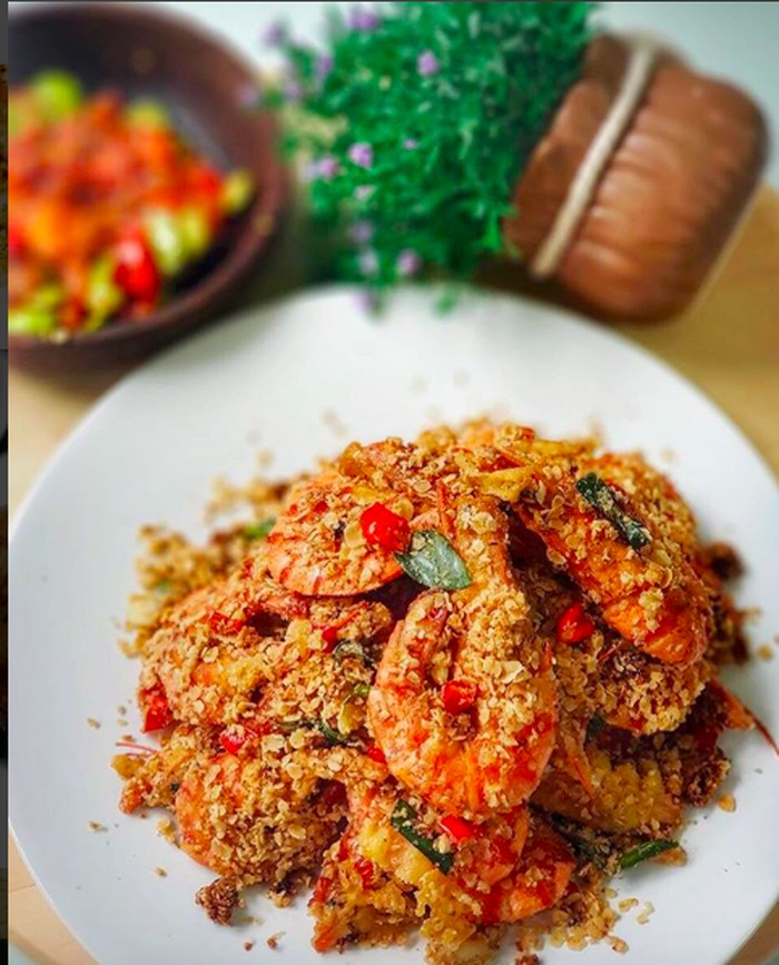 Kriuk Renyah Udang Gandum Enak Jadi Lauk Makan Siang