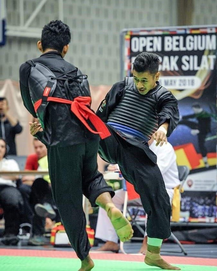 Begini Toh Latihannya Hanifan Yudani, Pesilat yang Peluk Jokowi dan Prabowo
