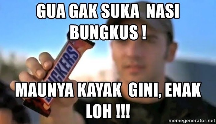 Bukan Kenyang, 10 Meme Nasi Bungkus Ini Malah Bikin Dahi Berkerut