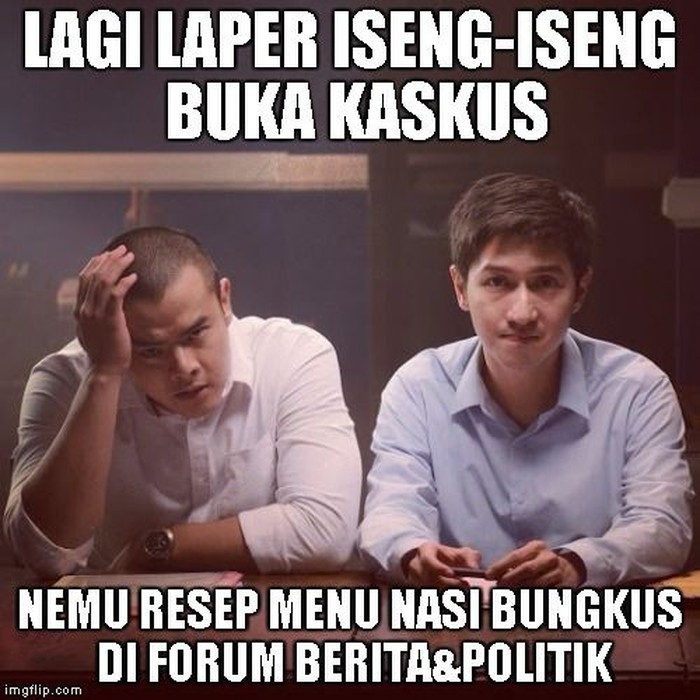 Bukan Kenyang, 10 Meme Nasi Bungkus Ini Malah Bikin Dahi Berkerut