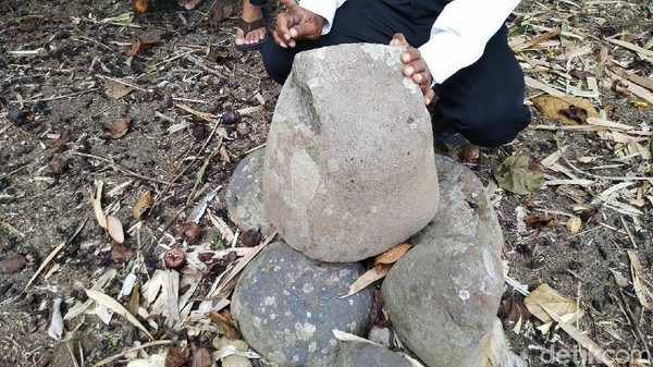 Foto: Batu Meriam di Ciamis Punya Mitos Pertanda Kejadian Besar