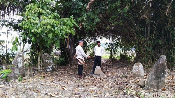 Foto: Batu Meriam di Ciamis Punya Mitos Pertanda Kejadian Besar