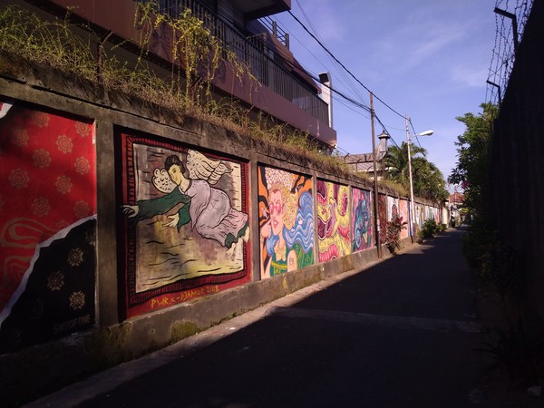 Potret Mural Menghiasi Sudut Kota Denpasar