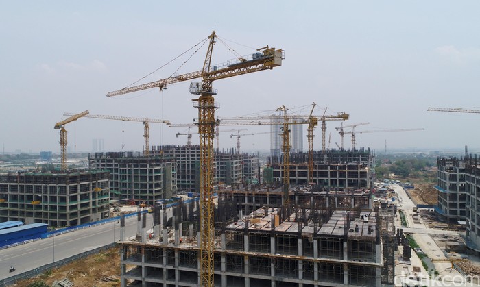 Melihat Proyek Pembangunan Meikarta dari Udara