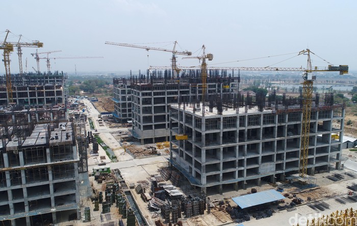 Melihat Proyek Pembangunan Meikarta dari Udara