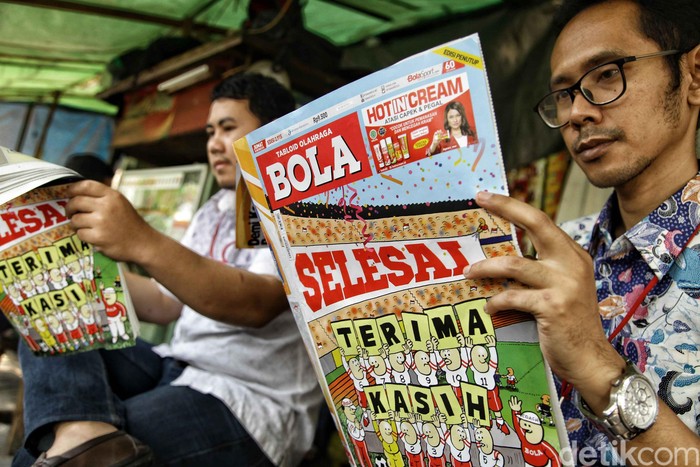 Selesai... Tabloid Bola Berpamitan