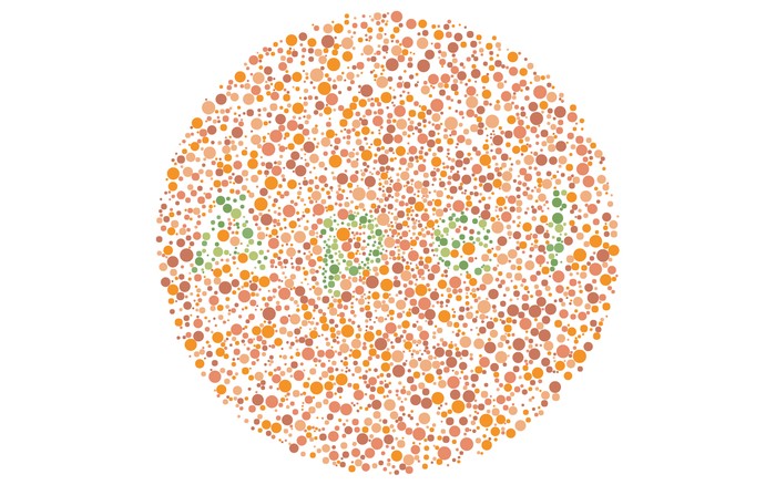 Tes Buta Warna, Kamu Bisa Melihat Kata Tersembunyi di Gambar Ini?