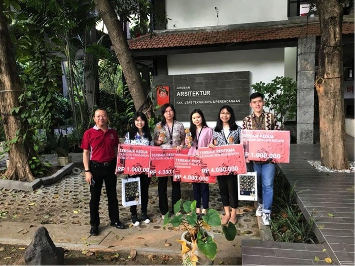 Mahasiswa UNTAR Juarai Kompetisi Tugas Akhir Arsitektur Mahasiswa UNTAR Juarai Kompetisi Tugas Akhir Arsitektur