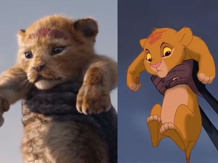 Perbandingan 'The Lion King' Versi 1994 dan 2019 Perbandingan 'The Lion King' Versi 1994 dan 2019