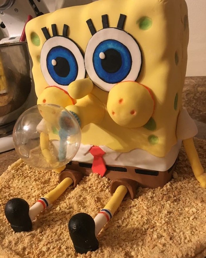 Mengenang Karya Stephen Hillenburg, Lewat Kue Tema SpongeBob SquarePants