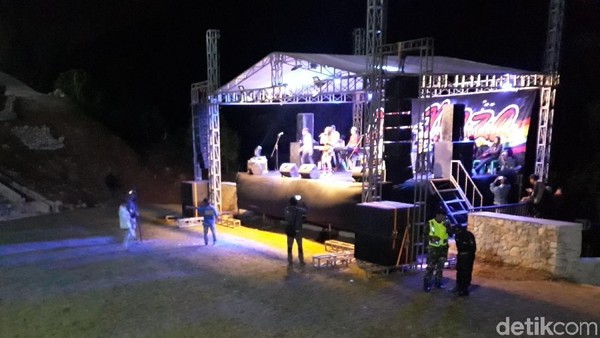 Foto: Amphiteater, Spot Wisata Baru di Nglanggeran Gunungkidul