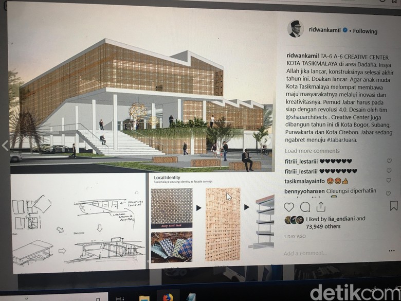 Ridwan Kamil akan Bangun Creative Center di Tasik dan Sejumlah Kota Ridwan Kamil akan Bangun Creative Center di Tasik dan Sejumlah Kota