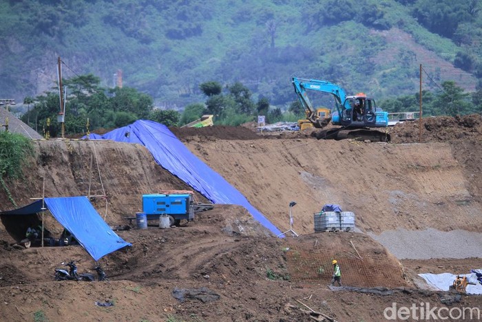 Penampakan Terkini Pembangunan Terowongan Curug Jompong