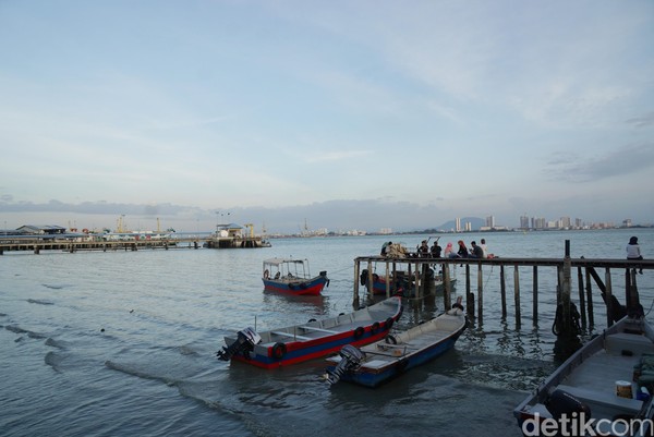 Foto: Main ke Kampung Nelayan UNESCO di Penang