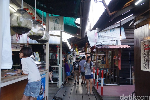 Foto: Main ke Kampung Nelayan UNESCO di Penang