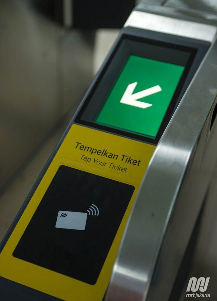 Penampakan Tiket MRT Jakarta yang Bisa Dipakai Maret 2019