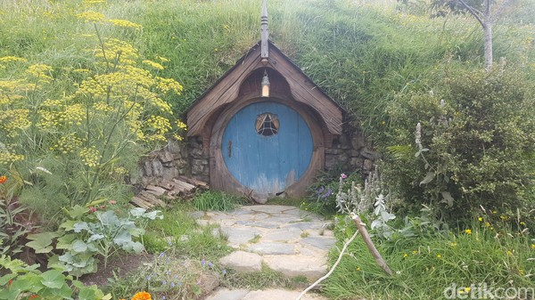 Foto: Rumah Hobbit di Selandia Baru, Niat Banget Bikinnya