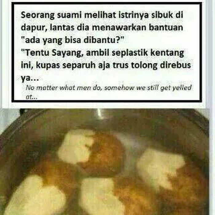 Dua 'Saudara,' Singkong dan Kentang yang Jadi Bahan Meme Kocak